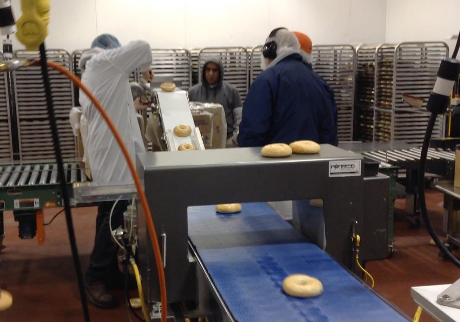 Bagel Inspection & Handling – Eagle Vision & Automation